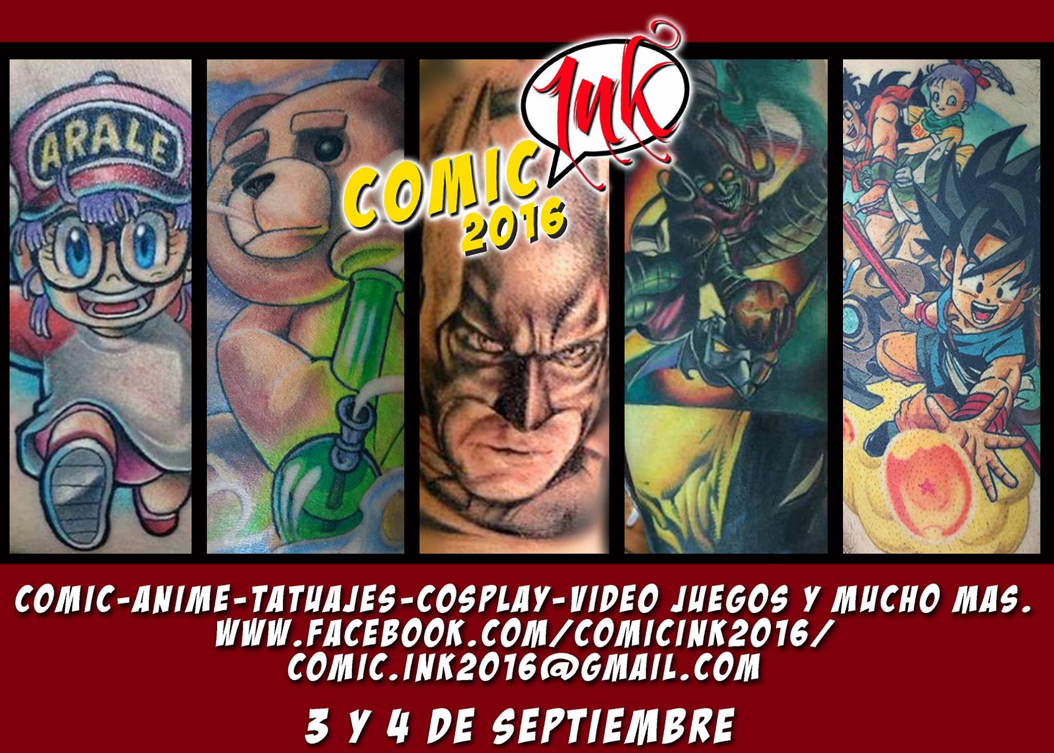 Comic Ink: la gran feria de tatuajes, cosplay y comics - GeekandChic