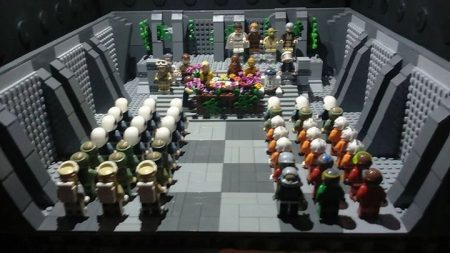 Un homenaje en lego a la partida de Carrie Fisher, Princesa Leia ...